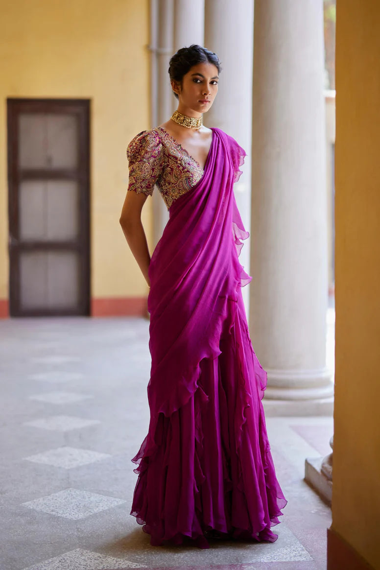 Ahilya Saree Set | Deval The Multi Designer Store