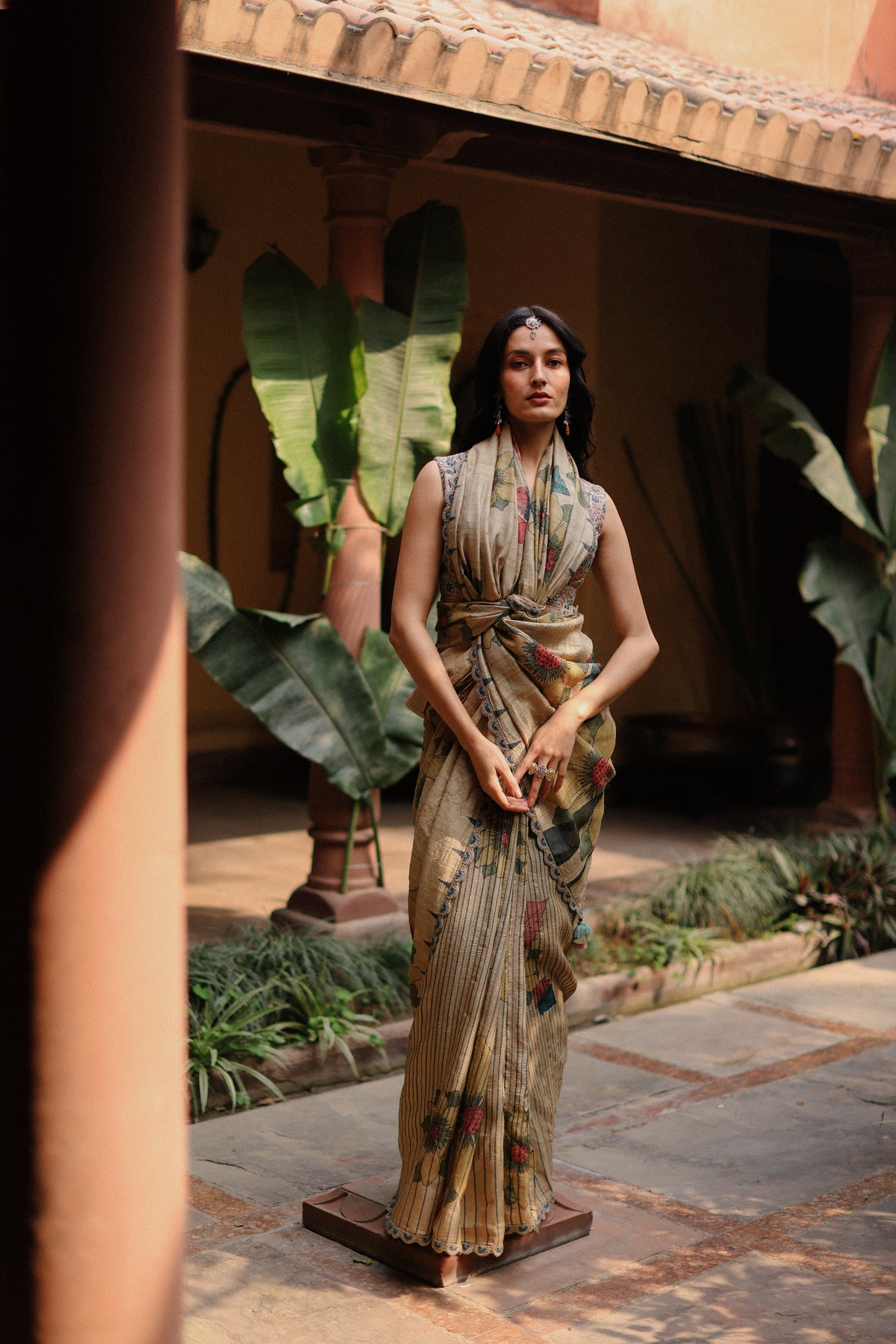 AJ KALAM SAREE SET | Deval Store