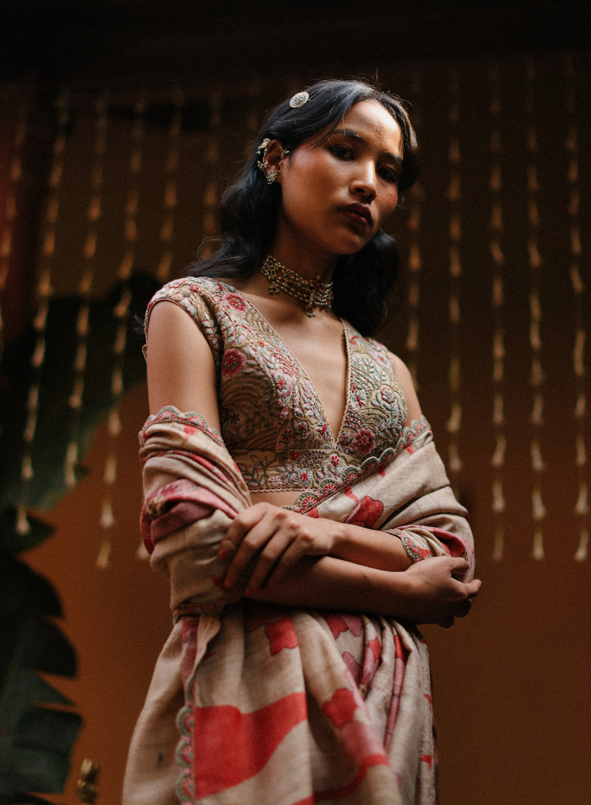 AJ KALAM SAREE SET | Deval Store