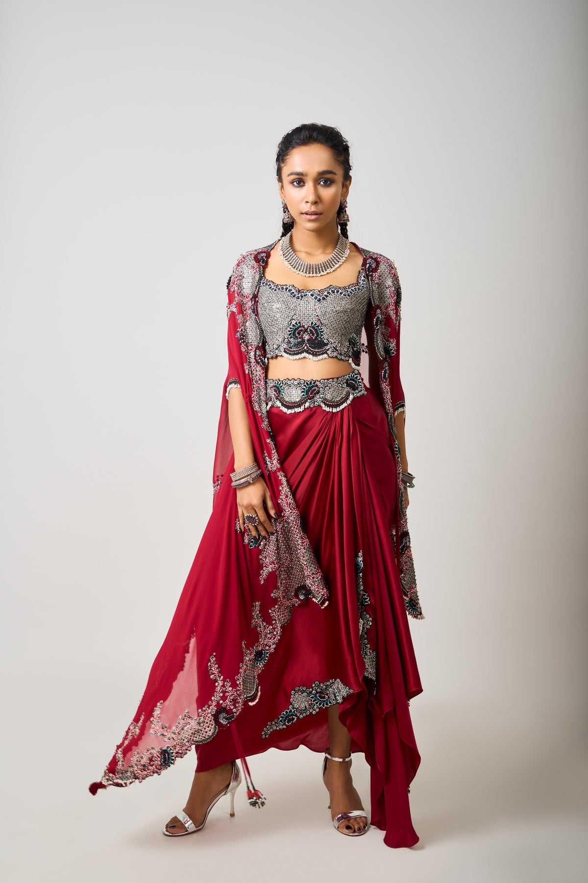 Cape & Skirt Set – Deval The Multi Designer Store