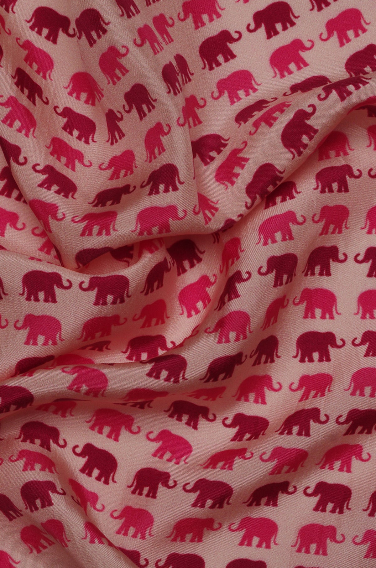Dual pink elephant pocket square | Deval Store